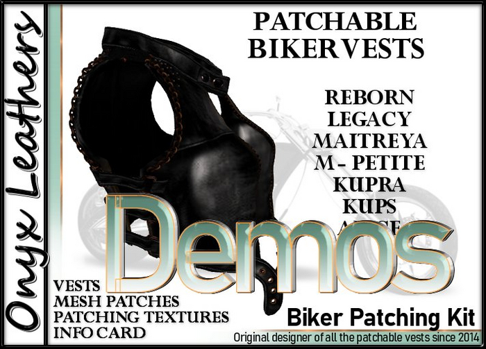 Second Life Marketplace Demos For Rusted Patching Kit Vests V2